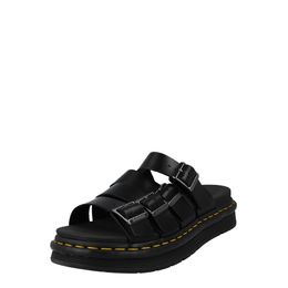 Dr. Martens Pantolette 'Tate' Damen Gr&ouml;&szlig;e 45 goldgelb / schwarz