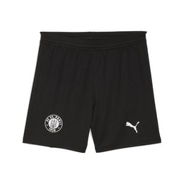 Puma Sportshorts 'FC St. Pauli 25/26' Jungen Gr&ouml;&szlig;e 128 schwarz / wei&szlig;
