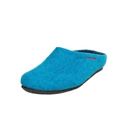 MagicFelt Hausschuh 'Filzpantoffel MagicFelt 709' Damen Gr&ouml;&szlig;e 39 petrol