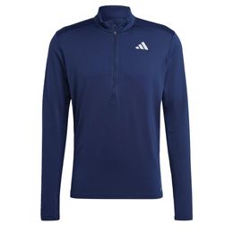 adidas Performance Funktionsshirt 'Own The Run' Herren Gr&ouml;&szlig;e XS dunkelblau / wei&szlig;