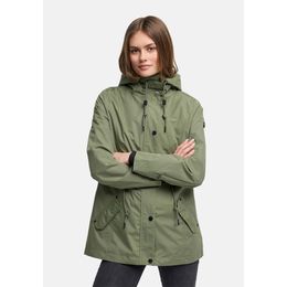 Marikoo Damen Outdoorjacke "Bonbonparty"olive leaf, Gr. XL, Obermaterial: 100% Polyester; Futter: 100% Polyester; Wattierung: 100% Polyester;
