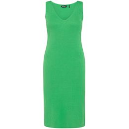 Ulla Popken Strickkleid Damen Gr&ouml;&szlig;e M/L grasgr&uuml;n