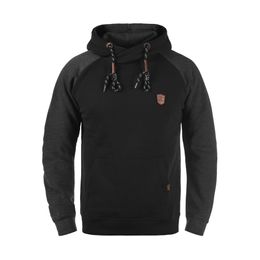 INDICODE Jeans Sweatshirt 'Toney' Herren Gr&ouml;&szlig;e L grau / schwarz