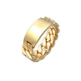 Kuzzoi Ring Herren Gr&ouml;&szlig;e 60 gold
