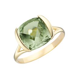 Luigi Merano Ring Damen Gr&ouml;&szlig;e 54 gold / gr&uuml;n