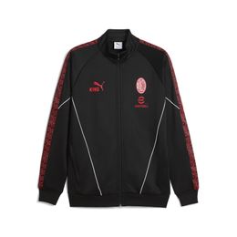 Puma Trainingsjacke 'AC Milan King Anthem' Herren Gr&ouml;&szlig;e L rot / schwarz / wei&szlig;