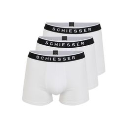 Schiesser Boxershorts Herren Gr&ouml;&szlig;e M/L schwarz / wei&szlig;