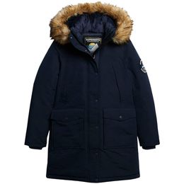Superdry & Co Parka 'Everest' Damen Gr&ouml;&szlig;e M beige / marine Winterjacke