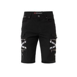 Cipo & Baxx Cipo & Baxx Shorts Herren Gr&ouml;&szlig;e 42 schwarz / wei&szlig;