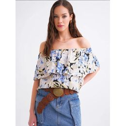 Mixray Bluse Damen Gr&ouml;&szlig;e L blau