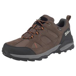 Jack Wolfskin Halbschuh Herren Gr&ouml;&szlig;e 46 braun / orange / schwarz / wei&szlig;