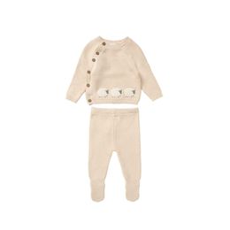 Rock A Bye Baby Boutique Set 'Schafe' Gr&ouml;&szlig;e 74/80 beige / dunkelgrau / wollwei&szlig;