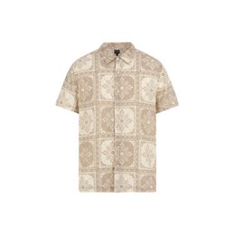 Guess Hemd Herren Gr&ouml;&szlig;e XXL beige / wei&szlig;