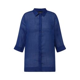 Ulla Popken Bluse Damen Gr&ouml;&szlig;e 9XL/10XL saphir
