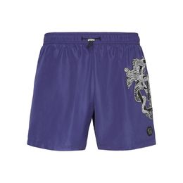 Philipp Plein Badeshorts 'Dragon' Herren Gr&ouml;&szlig;e XL indigo