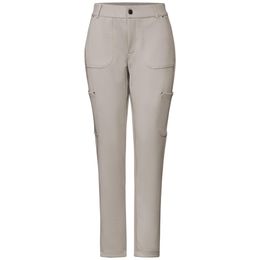 Street One Jersey Twill Cargo-Hose Damen Gr&ouml;&szlig;e 36 beige