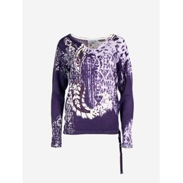 Passioni Sweatshirt Damen Gr&ouml;&szlig;e XS/S dunkellila