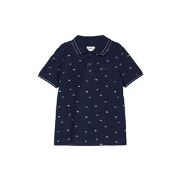 s.Oliver Poloshirt Jungen Gr&ouml;&szlig;e 116/122 navy / wei&szlig;
