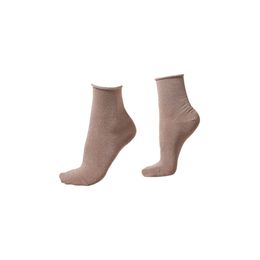 CALZEDONIA Socken Damen Gr&ouml;&szlig;e 36/41 sand