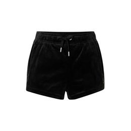Juicy Couture Shorts 'Tamia' Damen Gr&ouml;&szlig;e 38 schwarz / transparent