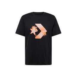 Converse T-Shirt 'Star Chevron' Herren Gr&ouml;&szlig;e XXL orange / rosa / schwarz