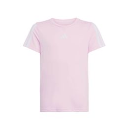 adidas Sportswear Funktionsshirt 'Training Essentials' M&auml;dchen Gr&ouml;&szlig;e 116 rosa / wei&szlig;