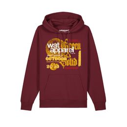 Watapparel Sweatshirt Herren Gr&ouml;&szlig;e M mischfarben / burgunder