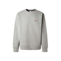 Pepe Jeans Sweatshirt 'GARRET' Herren Gr&ouml;&szlig;e M grau / rot
