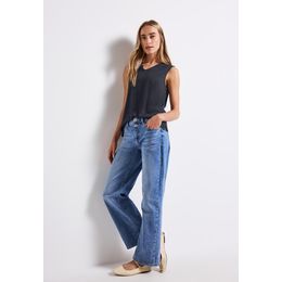 Street One Top Damen Gr&ouml;&szlig;e XL anthrazit