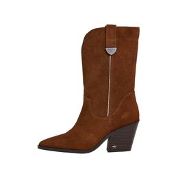 Pepe Jeans Cowboystiefel 'GINA WEST W ' Damen Gr&ouml;&szlig;e 36 braun Winterschuhe