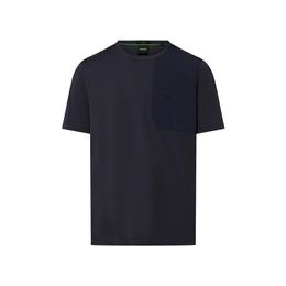 BOSS T-Shirt 'Tee PKT' Herren Gr&ouml;&szlig;e XXXL marine / schwarz