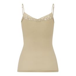 Hanro Spaghetti Top ' Mots ' Damen Gr&ouml;&szlig;e L beige