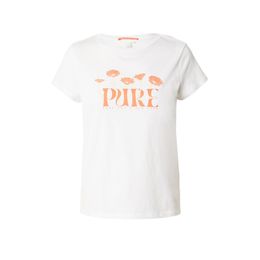 QS T-Shirt Damen Gr&ouml;&szlig;e XXL cappuccino / wei&szlig;