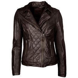 Mustang Lederjacke 'Chira' Damen Gr&ouml;&szlig;e S schoko