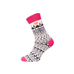 Homeofsocks Socken 'HOS906' Damen Gr&ouml;&szlig;e 43/46 pink