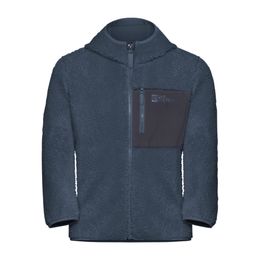 Jack Wolfskin Funktionsfleecejacke Jungen Gr&ouml;&szlig;e 140 marine / schwarz