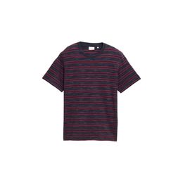 Tom Tailor T-Shirt Herren Gr&ouml;&szlig;e L navy / rot