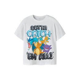 name it T-Shirt 'NKMMajo Pokemon' Jungen Gr&ouml;&szlig;e 122/128 hellblau / dunkelblau / orange / wei&szlig;