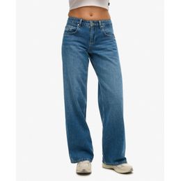 Superdry & Co Jeans Damen Gr&ouml;&szlig;e 24 hellblau