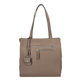 Tom Tailor Shopper 'Winona' Damen Gr&ouml;&szlig;e One Size taupe