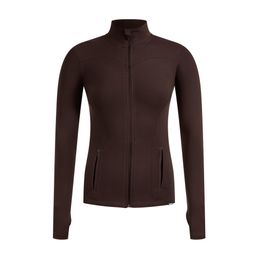 Smilodox Jacke Kenna Functional Sport Damen Gr&ouml;&szlig;e S braun