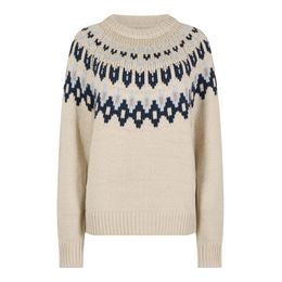 Apricot Fair Isle Chunky Knit Jumper ' ' Damen Gr&ouml;&szlig;e XL stone
