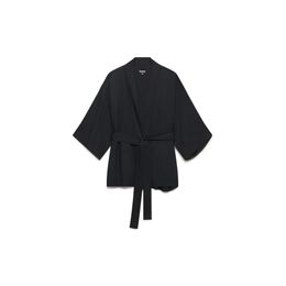 Yahmo Kimono 'Gerda' Damen Gr&ouml;&szlig;e M/L schwarz