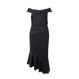 Ulla Popken Kleid Damen Gr&ouml;&szlig;e 42 schwarz Winterkleid