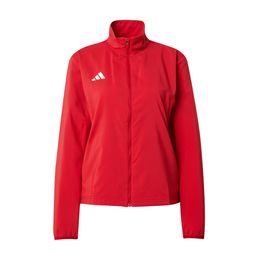 adidas Performance Sportjacke 'Adizero' Damen Gr&ouml;&szlig;e S blutrot / wei&szlig;