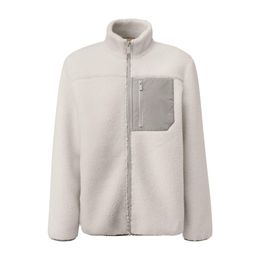 QS Fleecejacke Herren Gr&ouml;&szlig;e L grau / offwhite