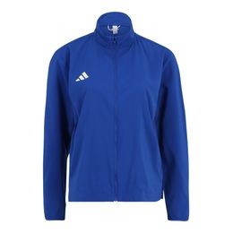 adidas Performance Sportjacke 'Adizero' Damen Gr&ouml;&szlig;e L enzian / wei&szlig;