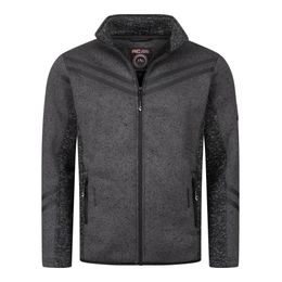 Rock Creek Fleecejacke Herren Gr&ouml;&szlig;e M dunkelgrau