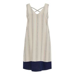 Threadbare. Threadbare Kleid 'Peggy' Damen Gr&ouml;&szlig;e 38 beige / navy / grau