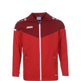 Jako Sportjacke Jungen Gr&ouml;&szlig;e 152 hellrot / dunkelrot / wei&szlig;